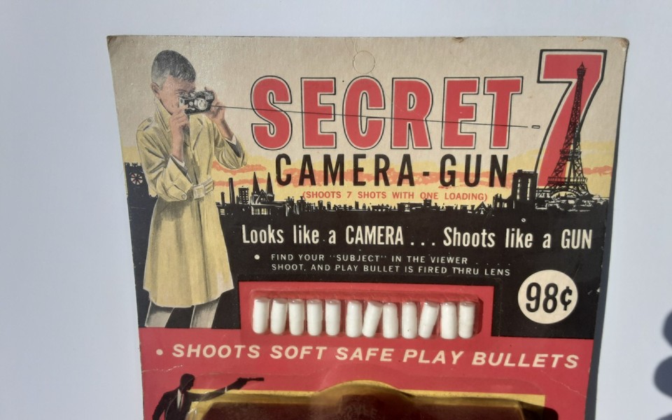 Secret Special Agent 707 Spy Playset by Redbox Vintage James Bond 007 ...