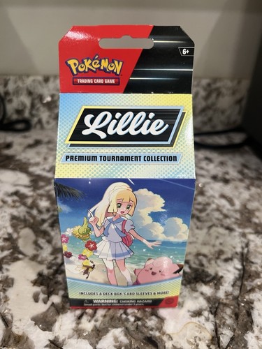 🔥 Pokemon TCG Lillie Premium Tournament Collection Box Sealed New Fast ...