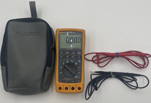 Fluke 789 ProcessMeter Digital Multimeter Calibrator With Case and Leads | eBay