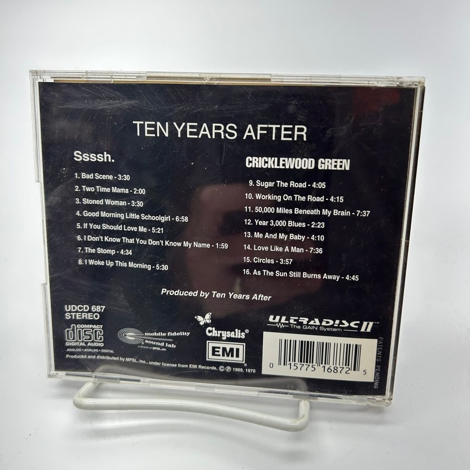 Ssssh Ten Years After Cricklewood Green CD Original Master Recording ...