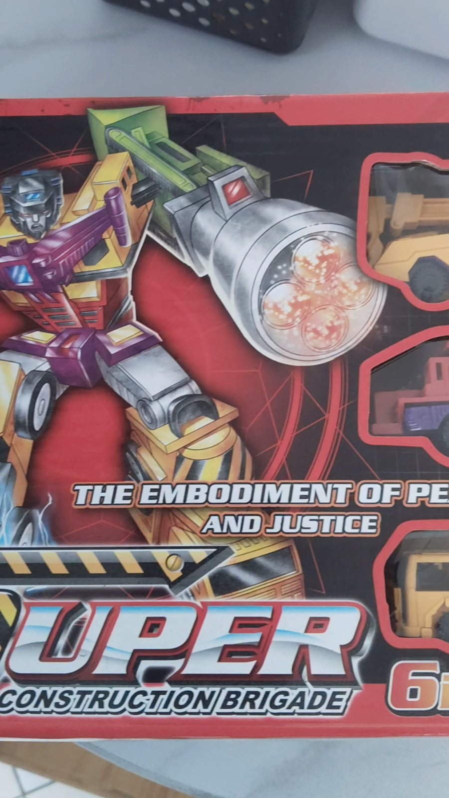 Colorful KO Bootleg Transformers G1 Devastator Constructicons Diaclone ...