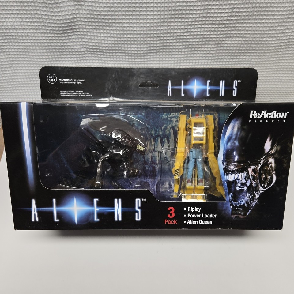 Funko ReAction Figures Aliens Ripley Power Loader Alien Queen 7In ...