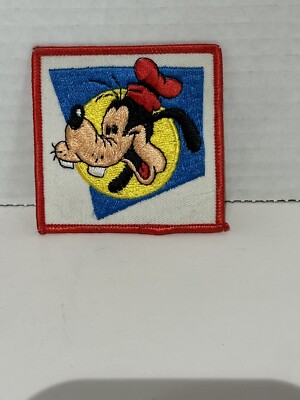 Vintage Disney Embroidered Patch Goofy 80s Iron On Patch | eBay