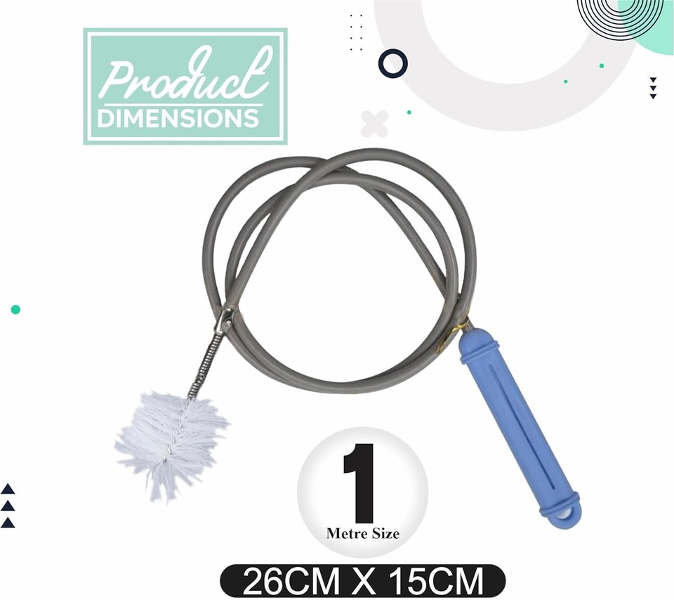 Plumbing Snake Pipe Cleaner Wire Flexible Spring Toilet Cleaner with ...