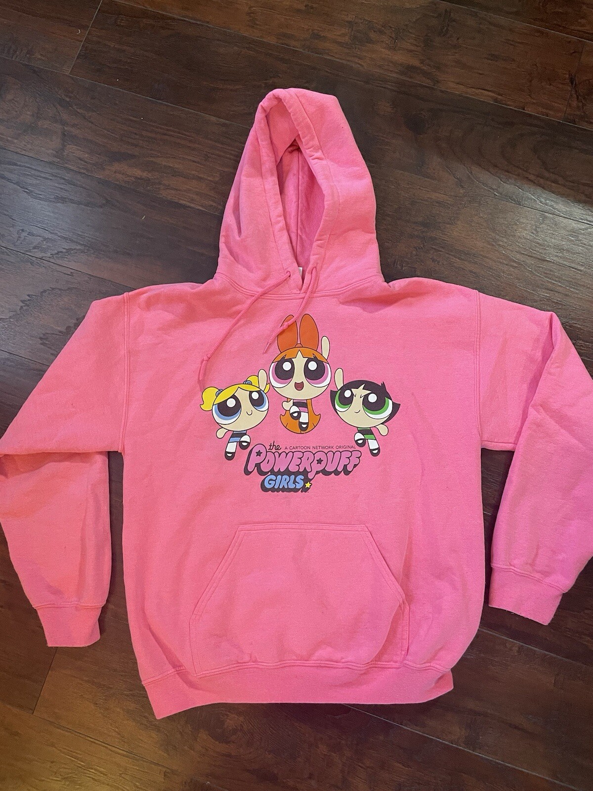 Cartoon Network Powerpuff Girls Hoodie Pink Sweatshir… - Gem