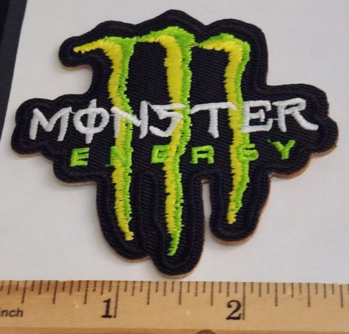 Monster Logo Energy Drink Embroidered Iron/Sew On Patch | eBay