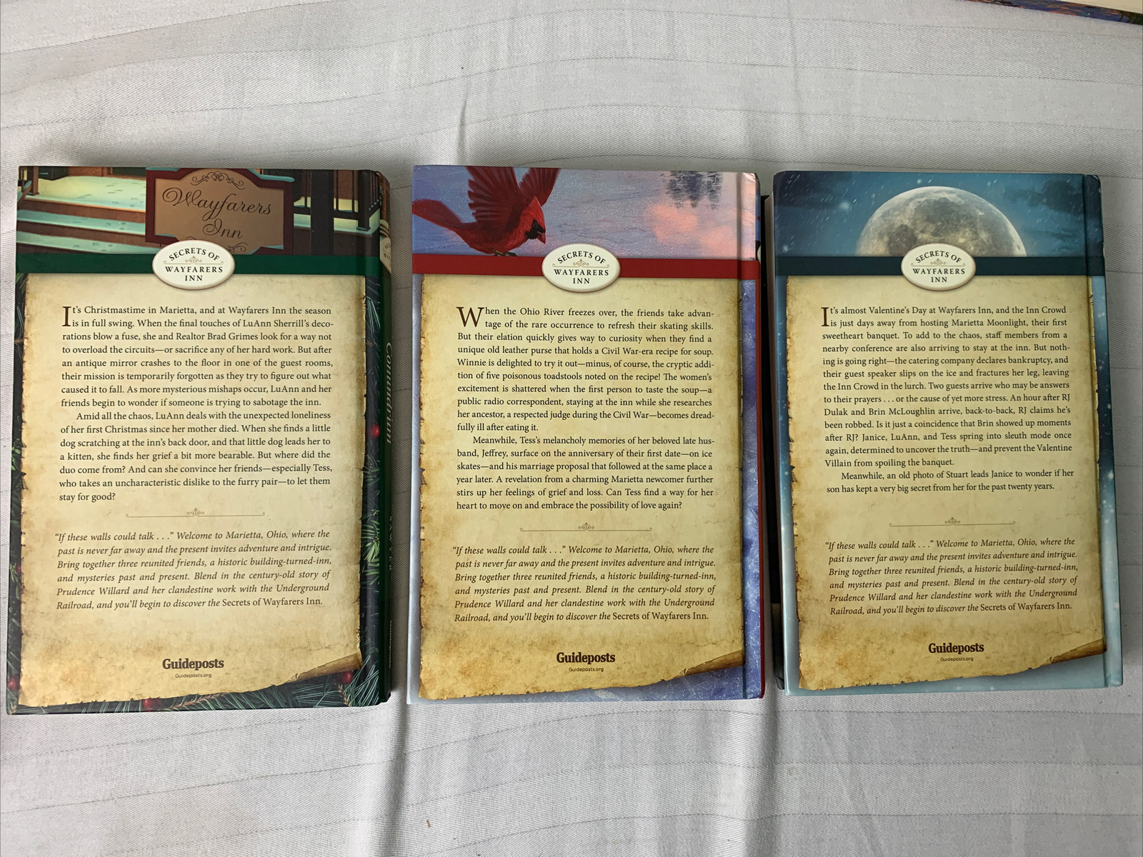 Secrets Of The Wayfarers Inn Books #1-9 Guideposts ~ Lot Of 9 Hardcover ...