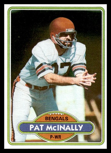 1980 Topps Pat McInally #268 Cincinnati Bengals | eBay