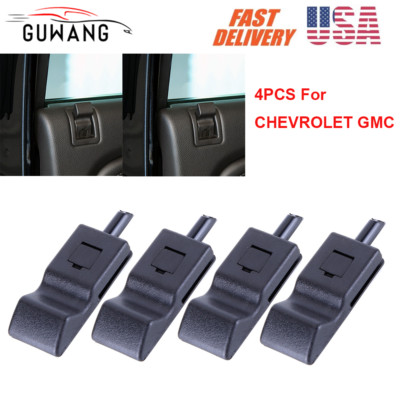 4PCS Ebony Black Door Lock Knob For Chevy Tahoe GMC Yukon 2007-2014 ...