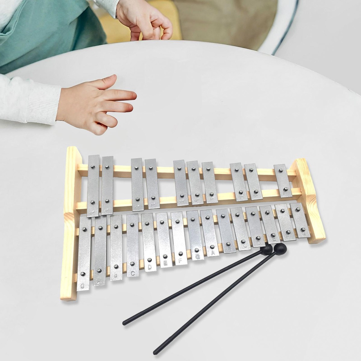 Xylophone Instrument With Letters