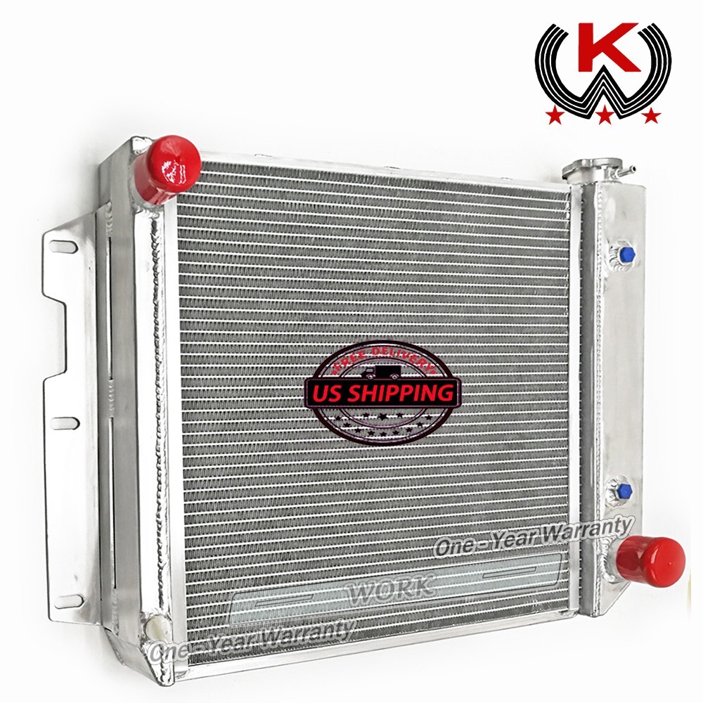 Aluminum Radiator For 1987-2006 Jeep Wrangler TJ YJ Chevy V8 Swap ...