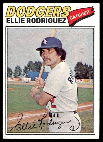 1977 Topps Ellie Rodriguez Los Angeles Dodgers #448 | eBay