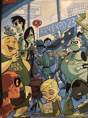 2023 PORTLAND OREGON Megacon Fan Expo TOTE BAG w/ MARVEL COMICS SPIDER ...