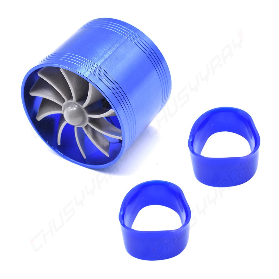 Car Air Intake Fan Supercharger Engine Enhancer Turbo Gas Fuel Vortex ...