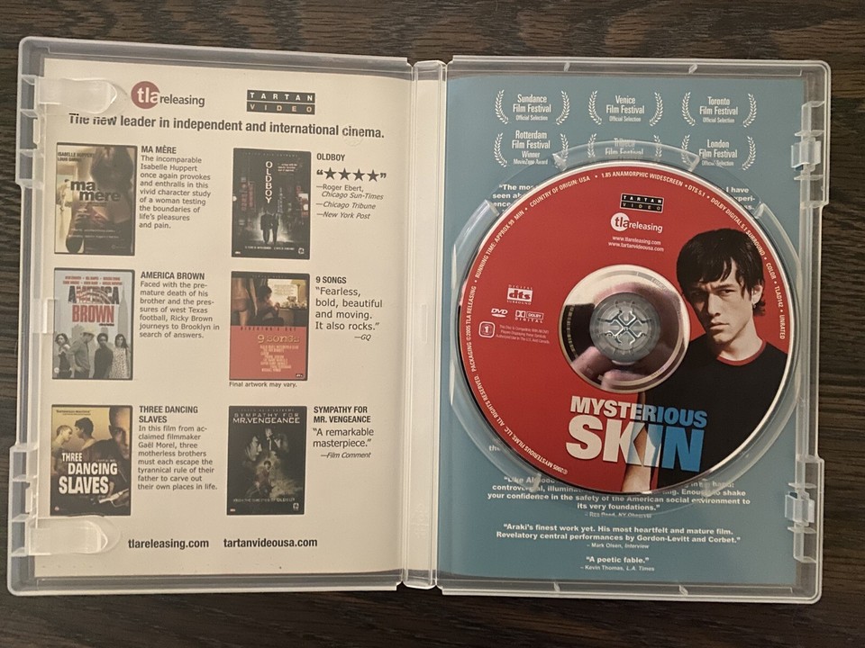 MYSTERIOUS SKIN - Original Theatrical Director’s Cut - DVD A Film by ...