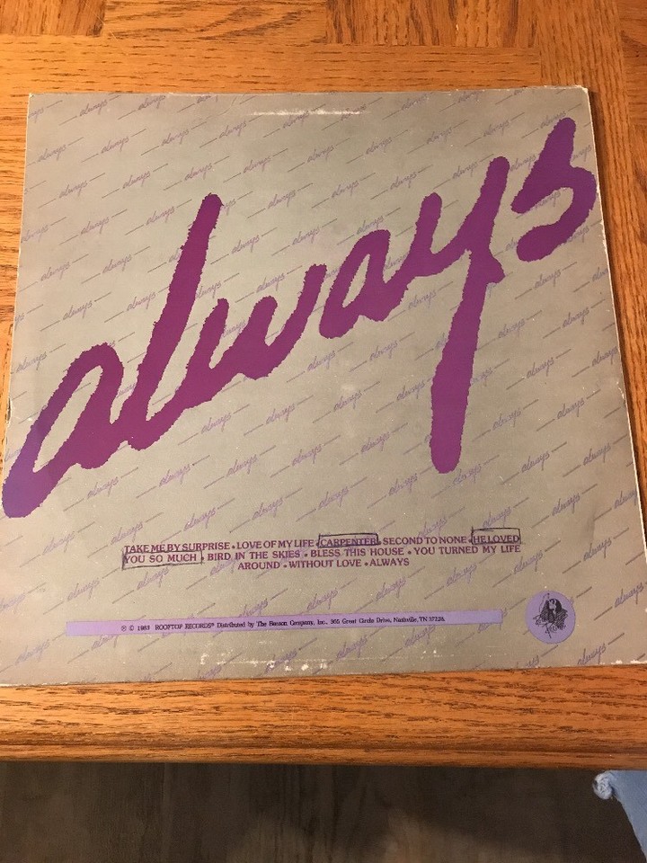 Robyn Pope Always Robin Pop Album 12" Rooftop Records LP Vinyl Record ...