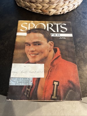 Vintage Sports Illustrated April 2, 1956 Al Wiggins Champion Swimmer | eBay
