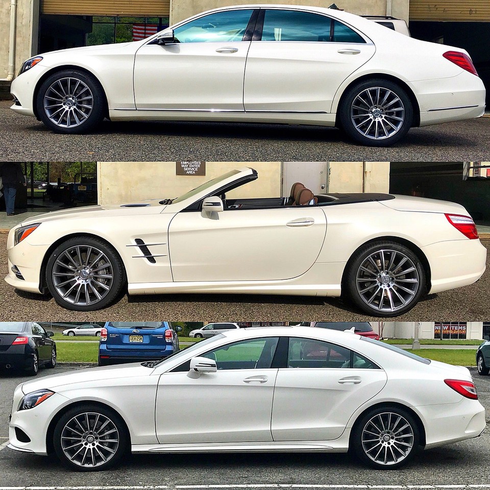 MERCEDES 20 INCH CLS63 RIMS WHEELS SET4 NEW EXCLUSIVE CLS550 CLS500 ...