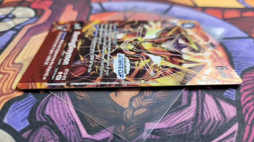 BurningGreymon Ultimate Cup 2024 Tournament Promo Prize BT12-013 ...
