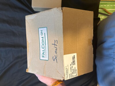 NWOT FALCOM MILITARY RADIO TACTICAL HEADSET USMC ARMY COMMS w. PTT ...