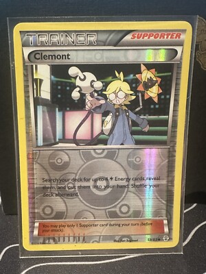 Clement Trainer Reverse Holo 59/83 | eBay