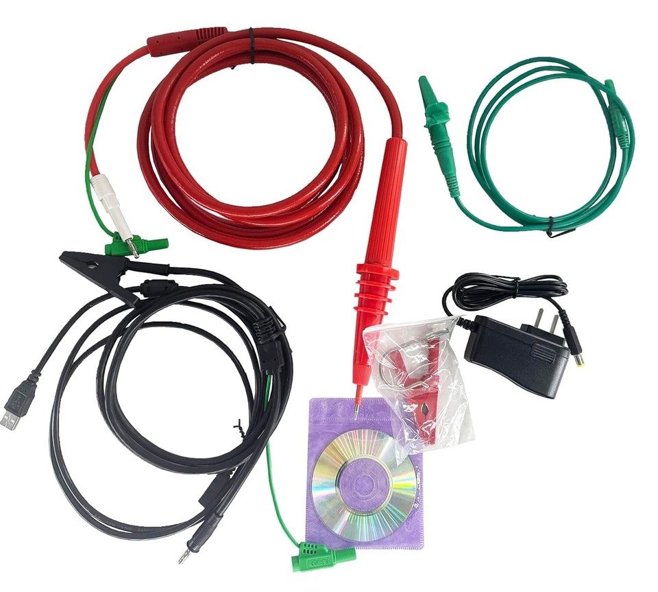 15KV Insulation Meter HV Insulation Resistance Tester 500 Groups Data ...