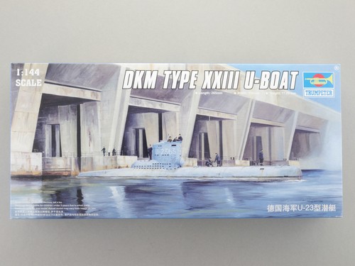 Trumpeter 05907 Dkm Type Xxiii u-Boat WW2 German 1:144 Top Boxed 1610 ...