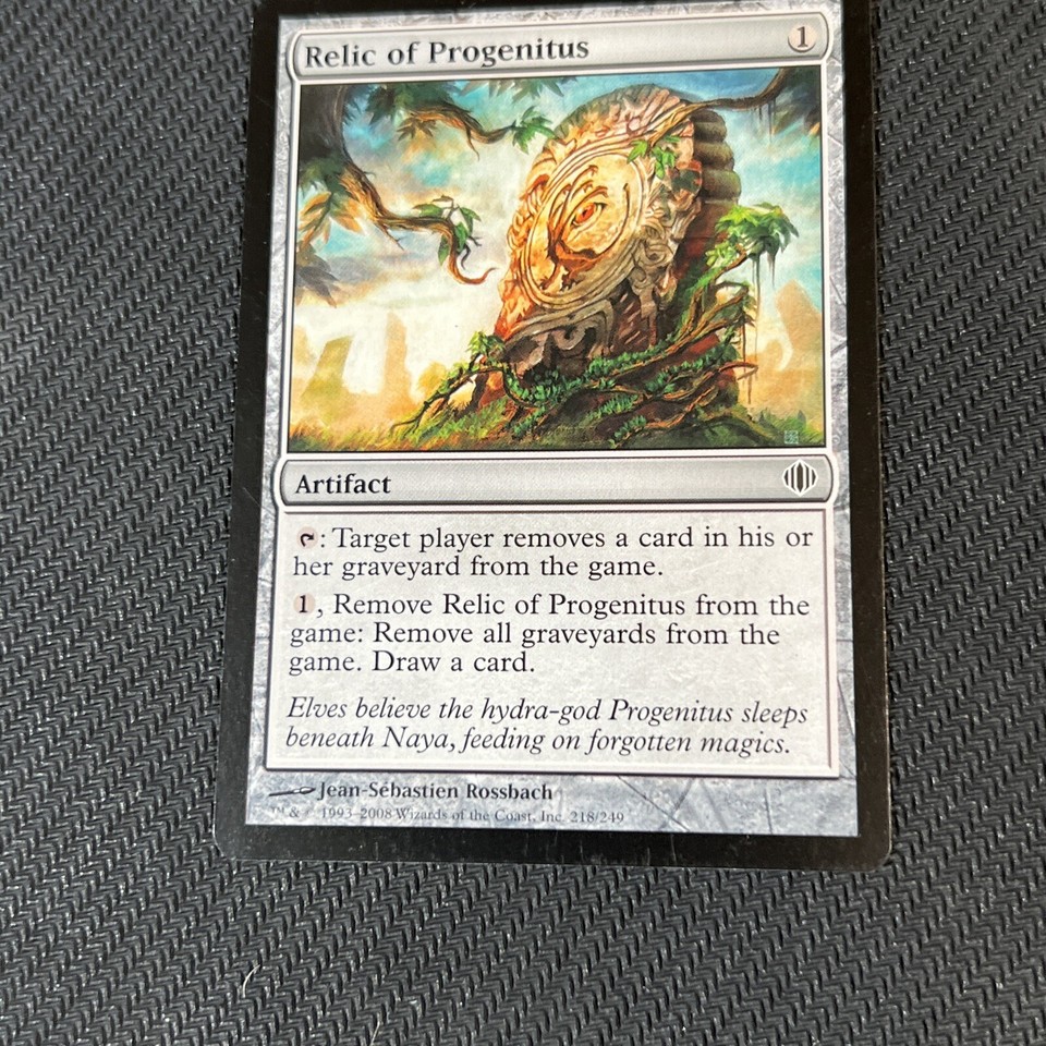 Relic of Progenitus Magic The Gathering Mtg Shards of Alara Card | eBay