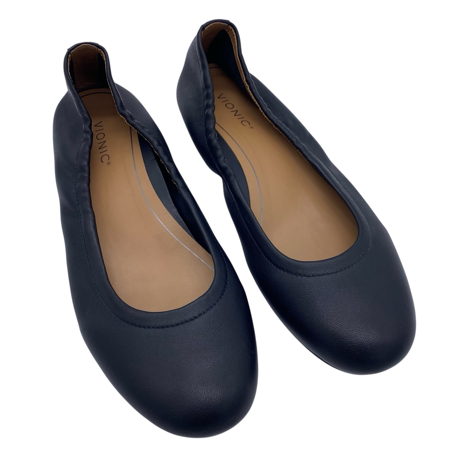 Vionic Alexa Ballet Flats 7.5 Orthotic Arch Support B… - Gem