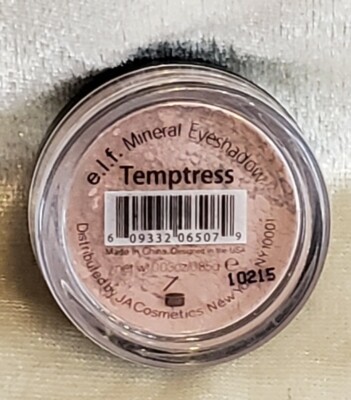 ELF e.l.f. Mineral Eyeshadow Eye Shadow 0.03 oz Shade / Color TEMPTRESS ...