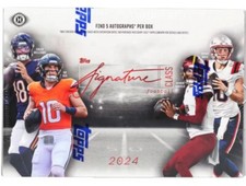 2024 Topps Signature Class Football Checklist, Set Details, Boxes