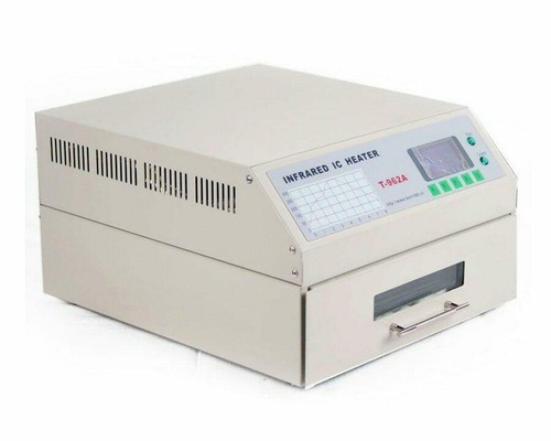 T-962A Infrared IC Heater T962A Desktop Reflow Oven BGA SMD SMT Rework ...