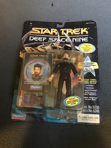 Lieutenant Thomas Riker- Star Trek Deep Space Nine- Playmates 1994 | eBay