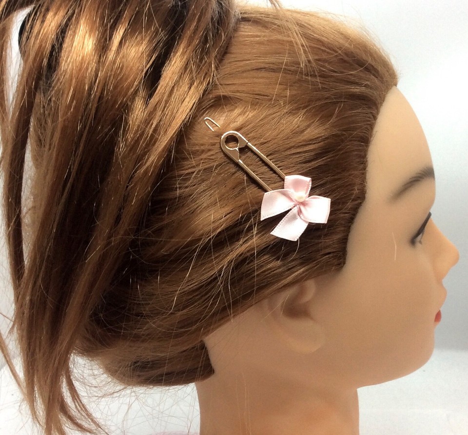 ABDL Hair Clip NAPPY PIN HAIR CLIP SAFETY PIN Hair Slide BDSM Hair ...