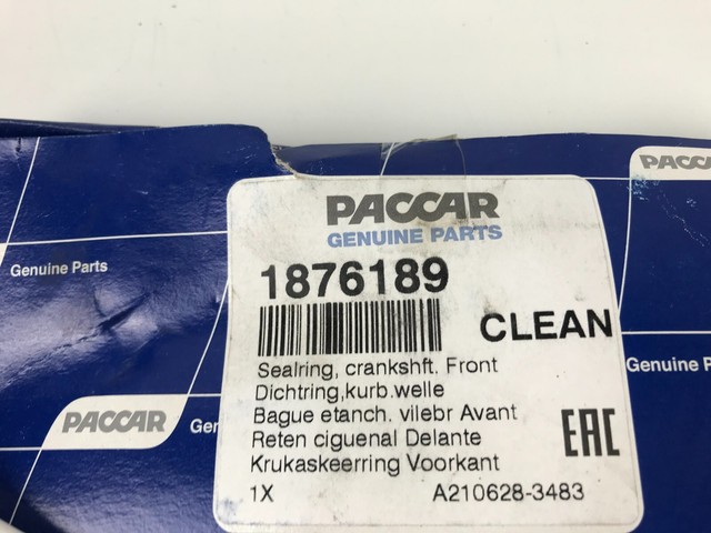 PACCAR 1876189 Front Crank Shaft Seal Ring for sale online | eBay