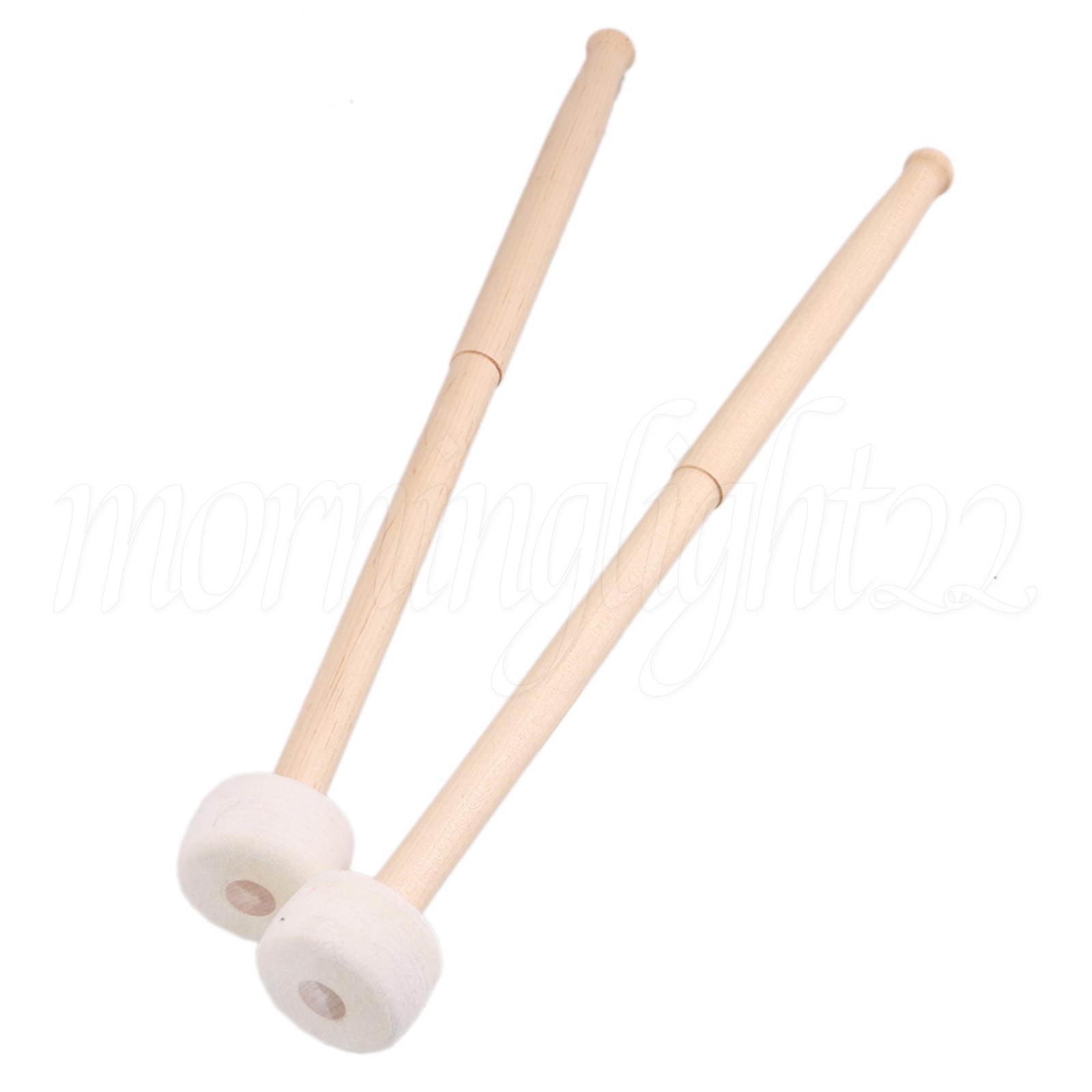 2Pieces 14" Multi-Purpose Timpani Stick Felt Mallet Maple Handle | eBay