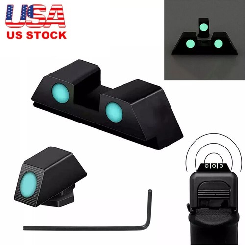 Front/Rear NIGHT SIGHTS FOR G-LOCK G17 G19 G22 G23 G26 G27 G33 G34 G35 ...