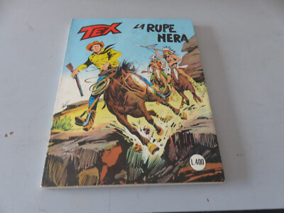 Comic TEX No. 205 - The Black Rock - L. 400 November 1977 - Diemme ...
