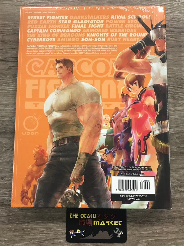 Capcom Fighting Tribute / NEW art book from UDON Entertainment | eBay