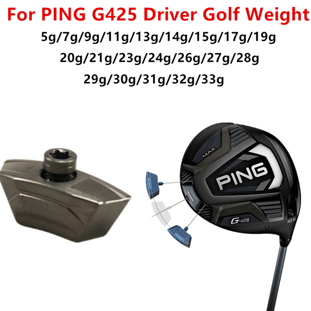 For PING G425 G430 LST SFT G430 Max Driver Golf Club Head Weight 5-33 ...