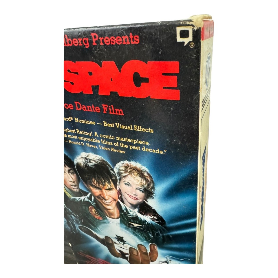 Innerspace VHS 1987, Steven Spielberg. Dennis Quade, Martin Short, Meg ...