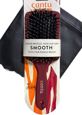 Cantu Smooth Thick Hair Paddle Bristle Brush | eBay