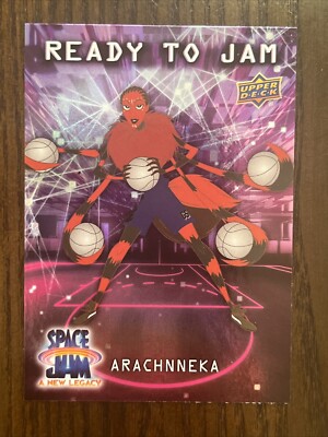 2021 Upper Deck Space Jam Ready to Jam #RJ-3 Arachnneka | eBay