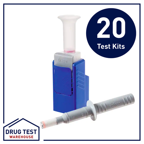 [ 20 Pack ] Drager DrugCheck 3000 Saliva Drug Test Kit | AS/NZS 4760 ...