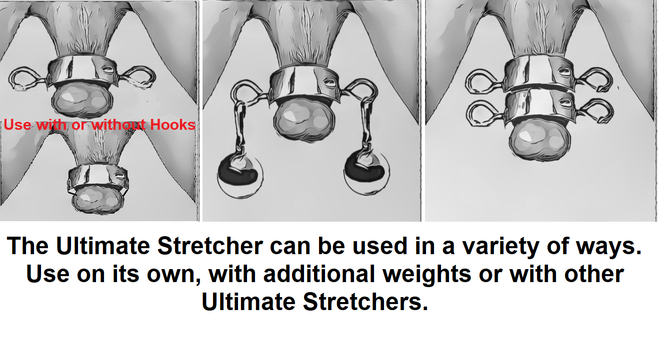The Ultimate Stainless Steel, Weighted - Ball / Testicle Stretcher ...