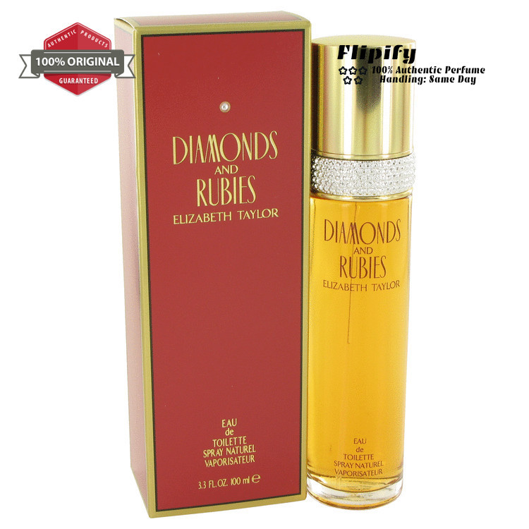 DIAMONDS & RUBIES Perfume 3.4 oz 1.7 oz EDT Spray for WOMEN by ...