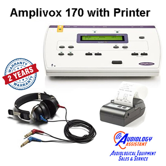 New Amplivox 170 Portable Manual or Automatic Audiometer w 3 Year ...
