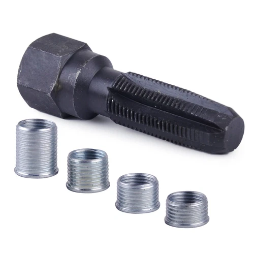 Useful M14x1.25mm Fit for 14mm Spark Plug Helicoil Thread Reamer Tap ...