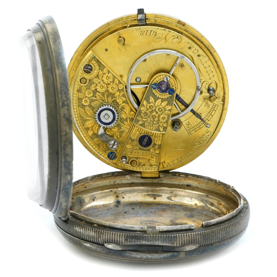 Taylor & Sons Liverpool Fusee Pocket Watch 1846 | eBay