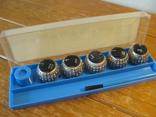 Vintage IBM Selectric Typewriter Elements Font Balls Set Of 5 Plus ...